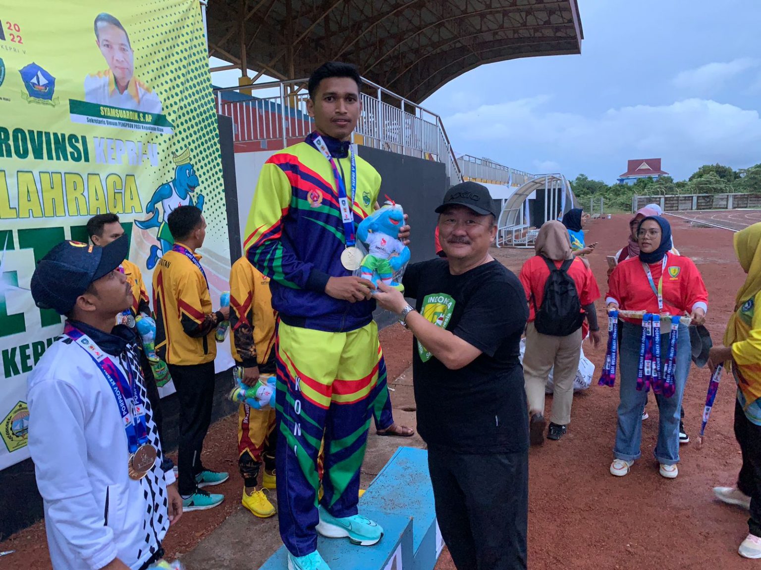 Satpam PTP Raih Medali Emas Pertama dari Cabor Atletik Porprov Kepri Ke ...